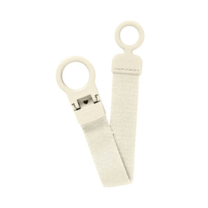 BIBS PACIFIER CLIP LOOP - IVORY - Lollypop Lane Kidswear